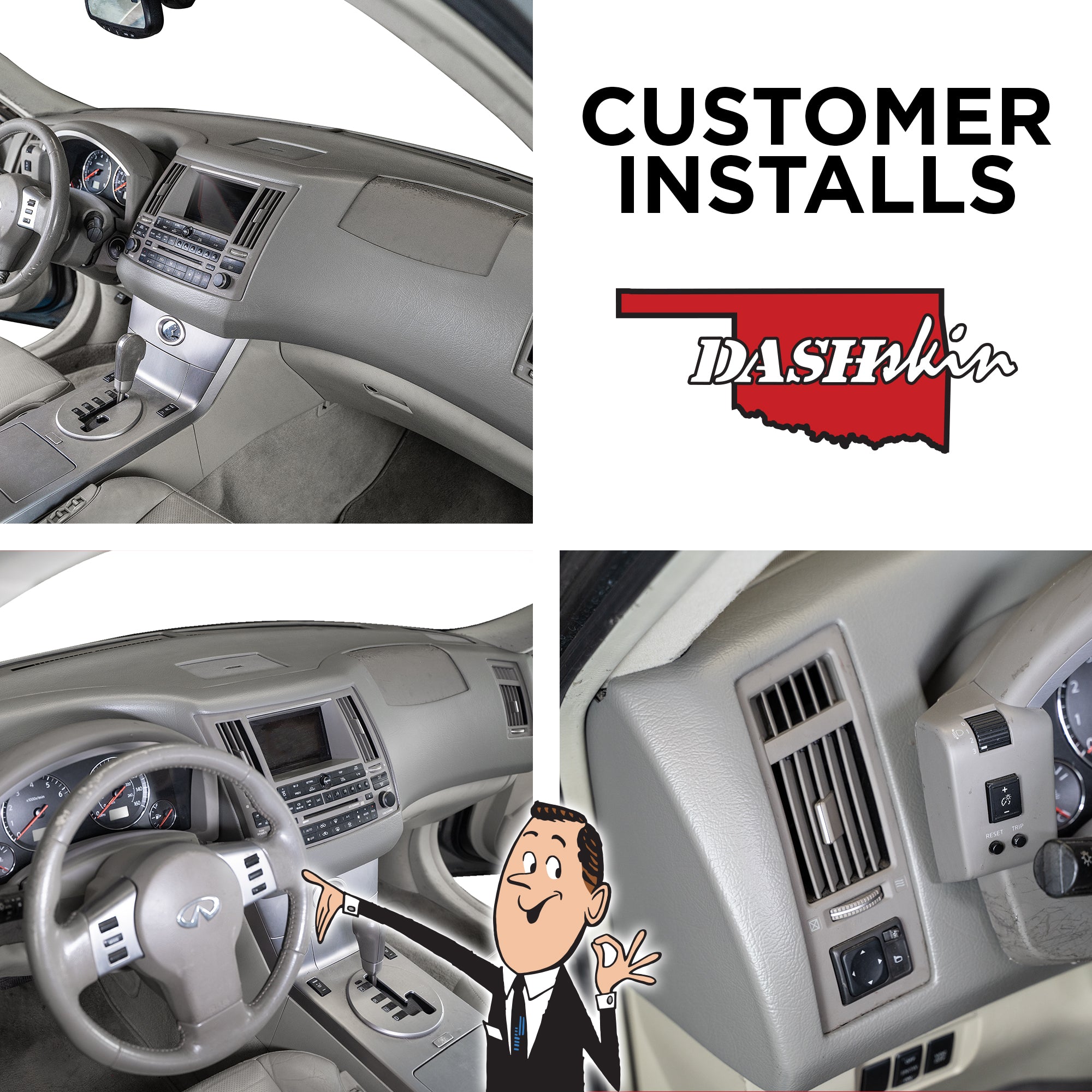 How to fix 03-05 Infiniti FX35 & FX45 Dash? – DashSkin