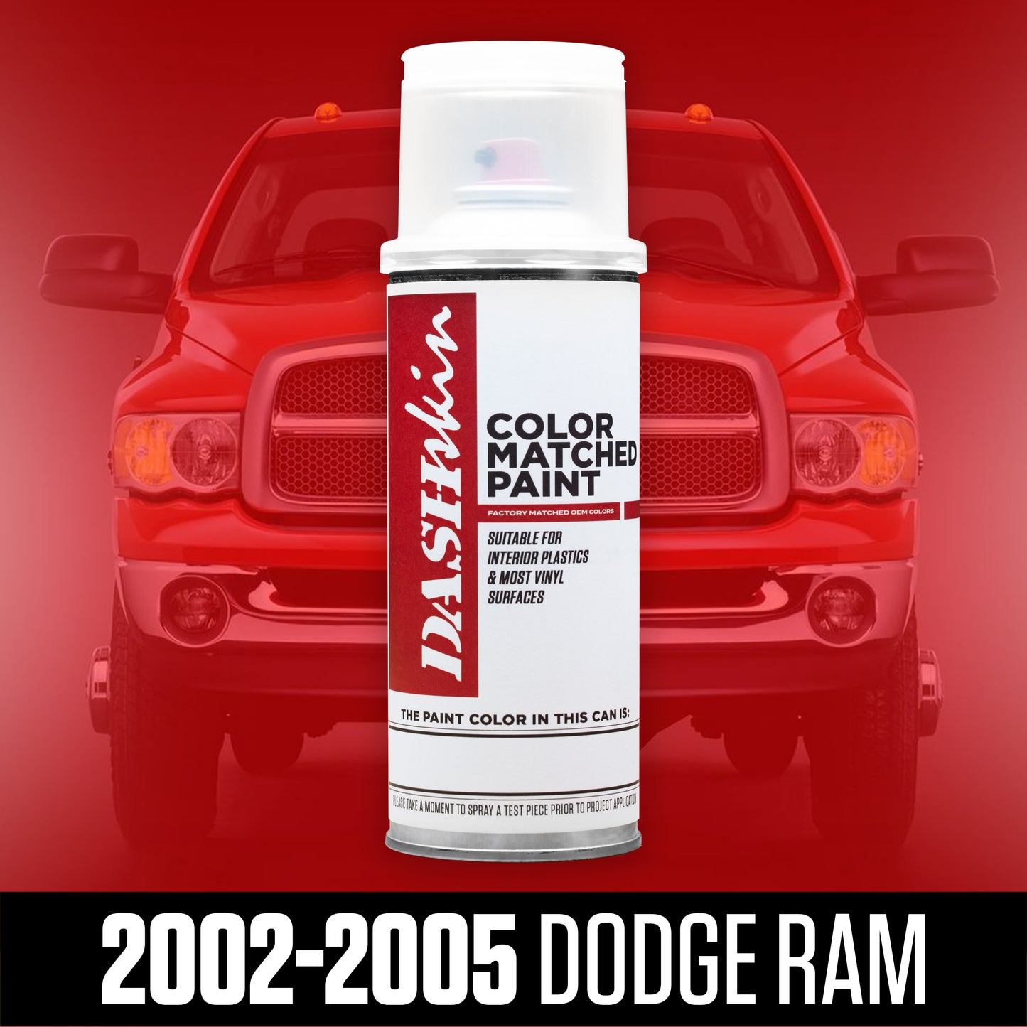 2002-2005 Dodge Ram Aerosol Colormatched Interior Paint for Vinyl & Pl ...