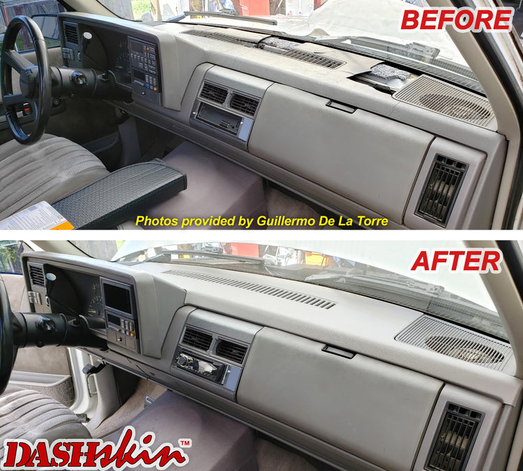 1988-1994 Chevy/GMC Truck & SUV Dash Cover w/Defrost Louvers – DashSkin